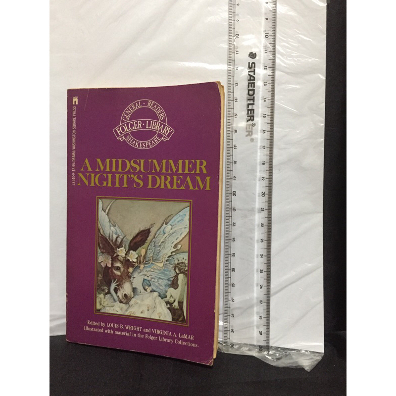 Sale: A Midsummer Night’s Dream By William Shakespeares-Folger | Shopee ...