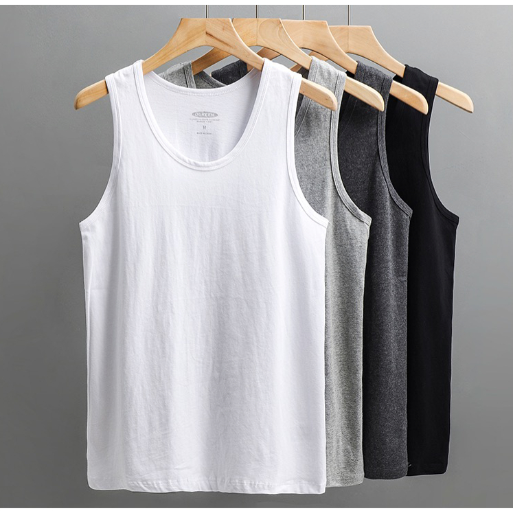 Cotton Plain Sando For Men High Quality (S M L XL) | Shopee Philippines