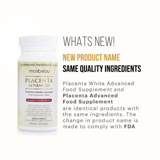 Placenta Advanced Supplement (60 tablets, 650mg) | Shopee Philippines
