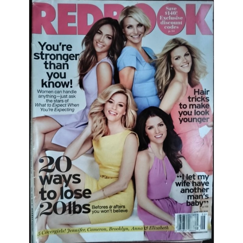REDBOOK MAGAZINE - June 2012 feat. What To Expect When You're Expecting ...