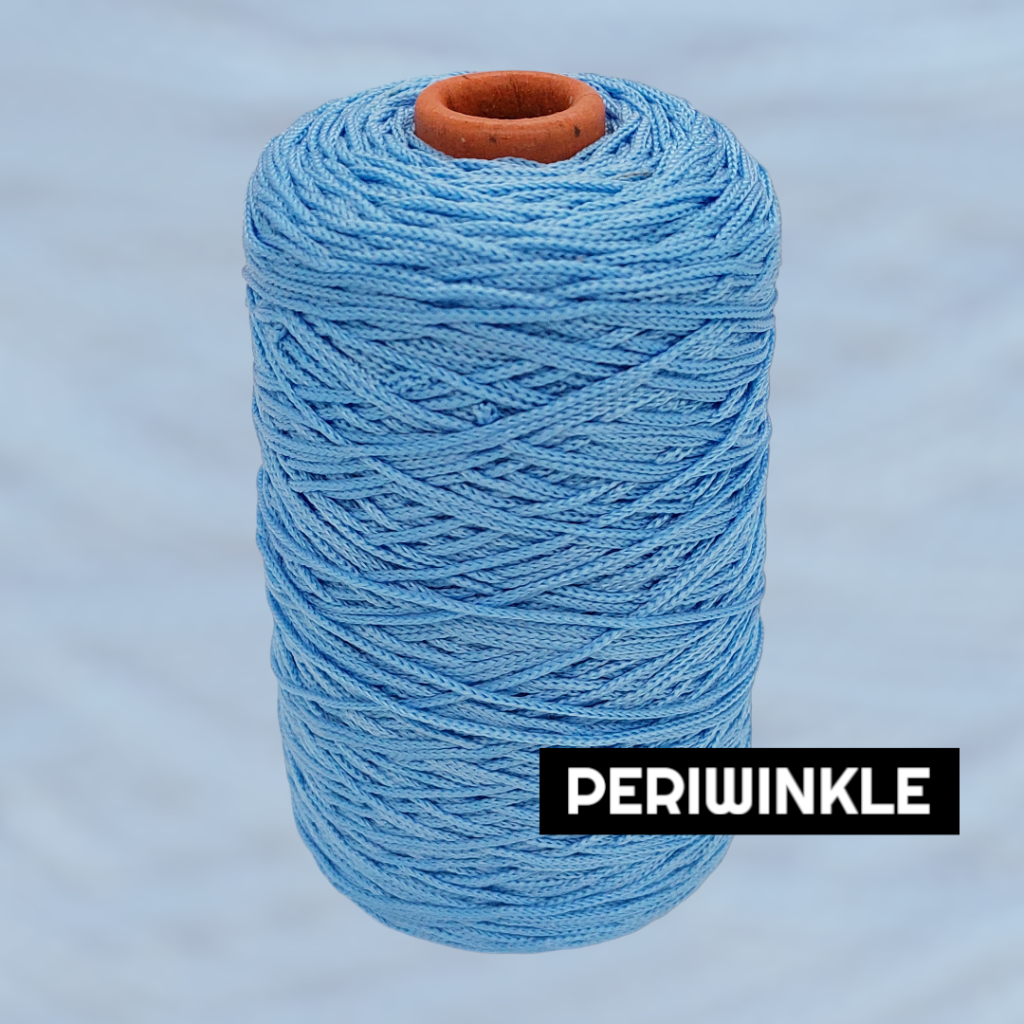 Yarns Art: 2MM TINY CORDS/ POLYPROPYLENE NYLON (ROUND BRAIDED) ROPE ...