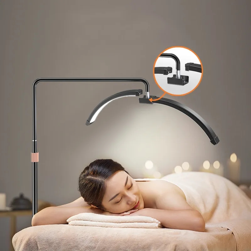 Dainteliving 26Inches Half Moon Ring Beauty Light Floor Lamp Lighting ...