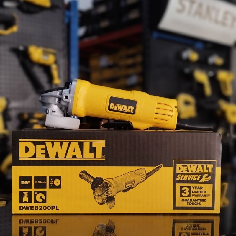Dewalt DWE8200PL Angle Grinder 4" 100mm 850W ( Paddle Switch / Deadman ...