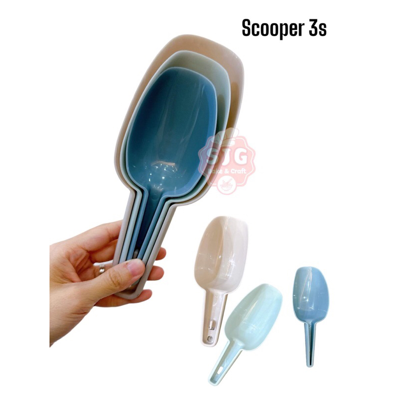 scooper measuring cups and measuring spoon plastic set | Shopee Philippines