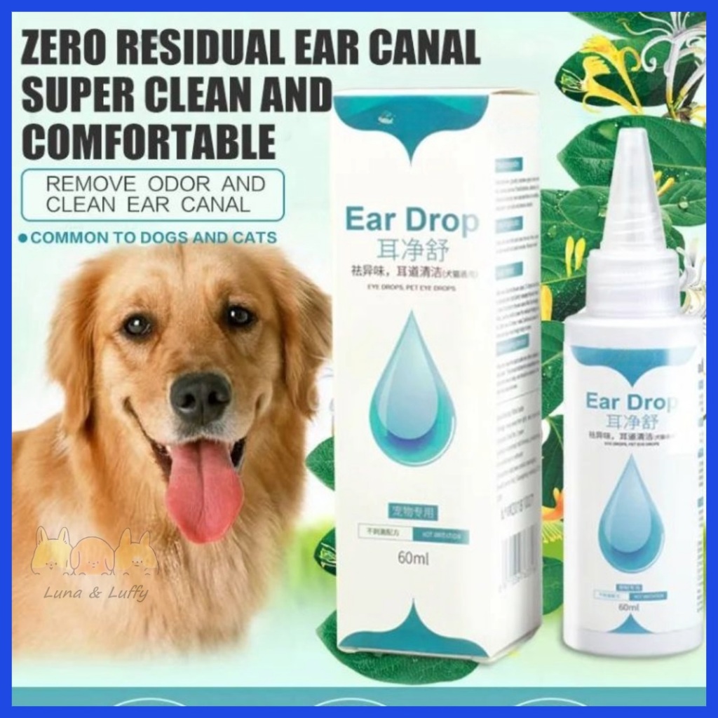 Pet Ear/Eye Drop Solution for Infection Treatment Cat Dog Ear Remove ...