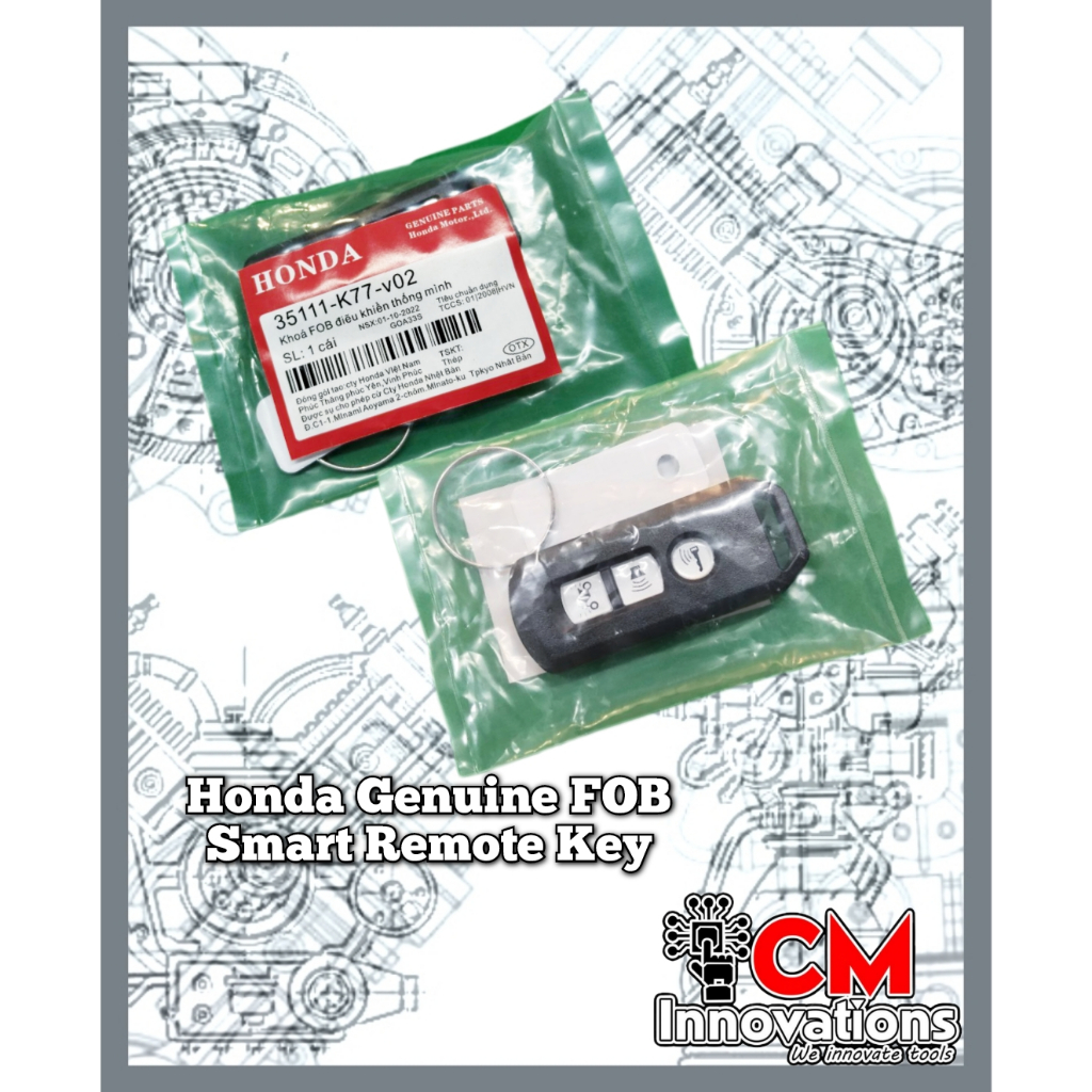Genuine Fob Smartkey Remote for Honda Motorcycles | Shopee Philippines