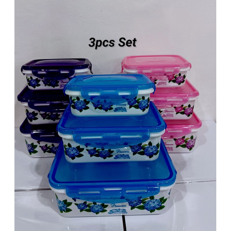 3n1 Food keeper Set Quality Plastic #5978-7 | Shopee Philippines