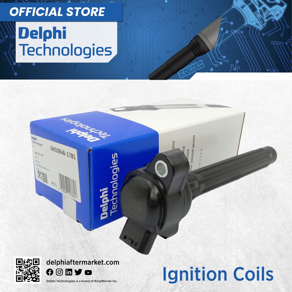 Delphi Ignition Coil for Toyota YARIS DUAL VVT-i 2016-2023 GN10948 ...