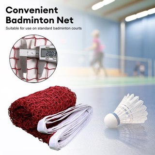 6.1 M X 0.76 M Standard Badminton Net Badminton Net Rack Shuttlecock ...