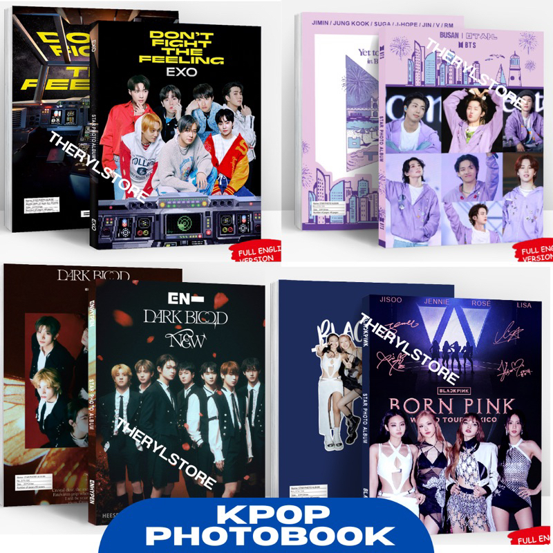 KPOP Photobook Photo Album (Unofficial) | Shopee Philippines