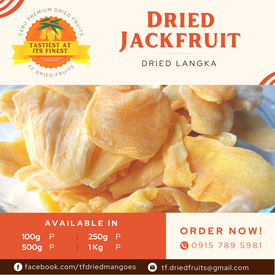 Cebu's Dried Langka/Dried Jackfruit 1KG | Shopee Philippines