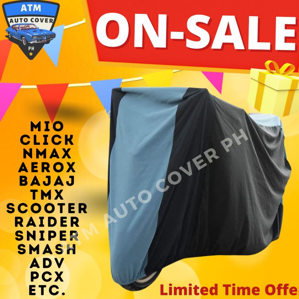 MOTORCYCLE COVER ALL TYPES WATER REPELLANT AND DUST PROOF FOR AEROX MIO ...