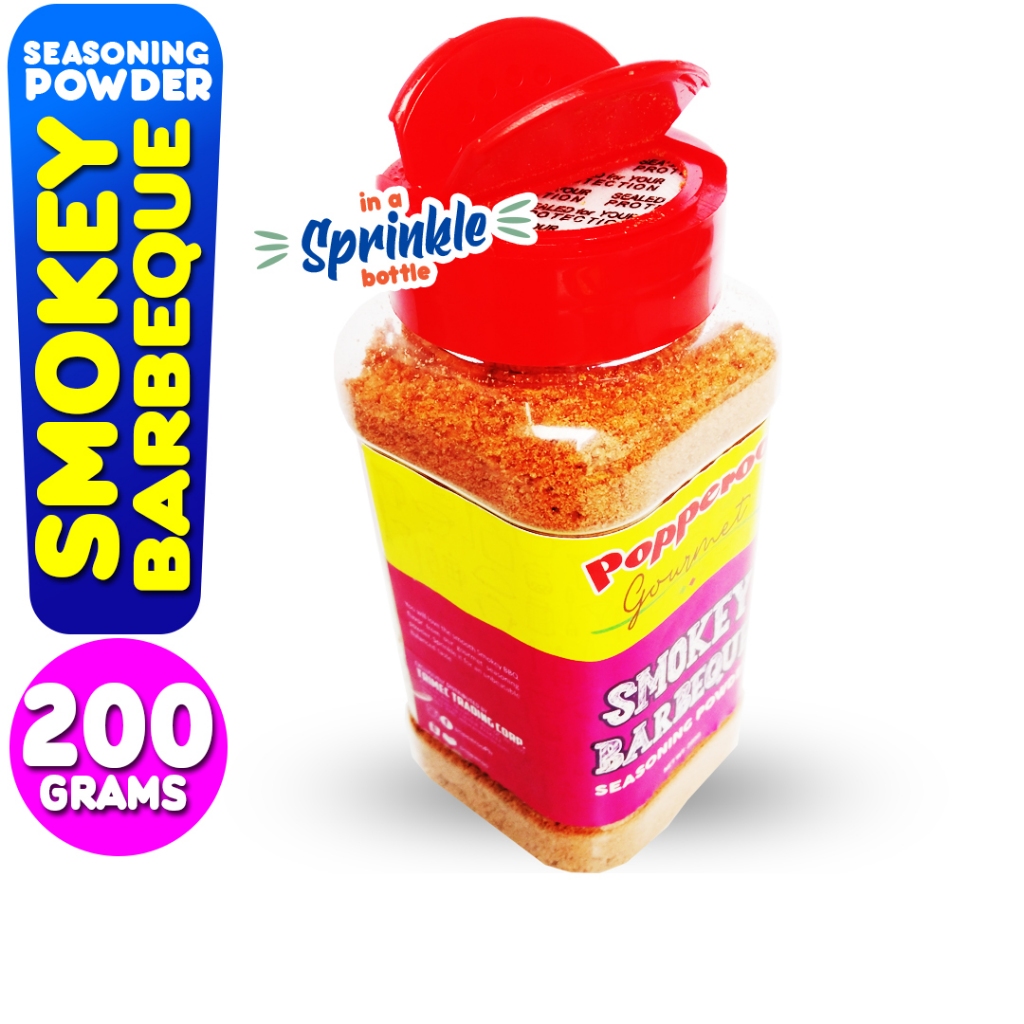 POPPEROO Barbecue Powder Seasoning 200g on Sprinkle Bottle for French ...