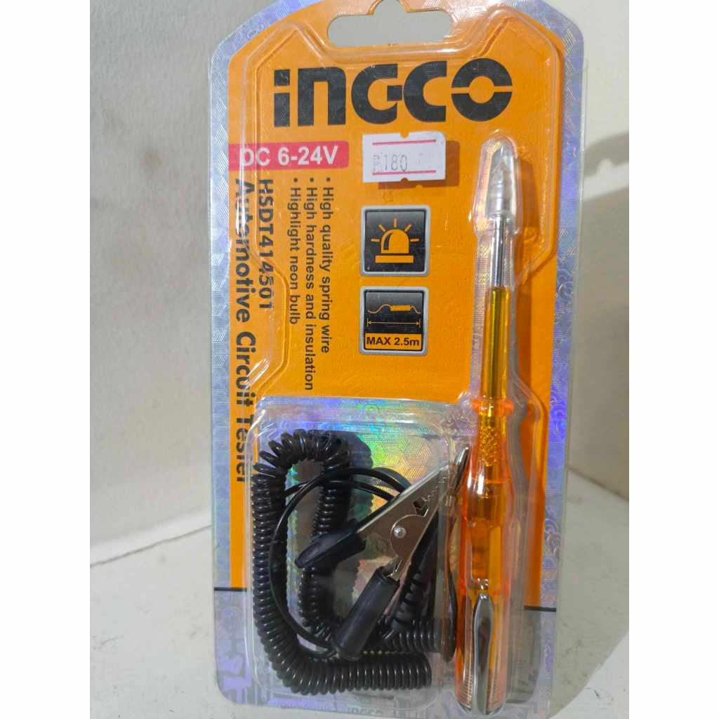 INGCO Automotive Circuit Tester , HSDT414501 , HT - MERVILLE - TRUH ...
