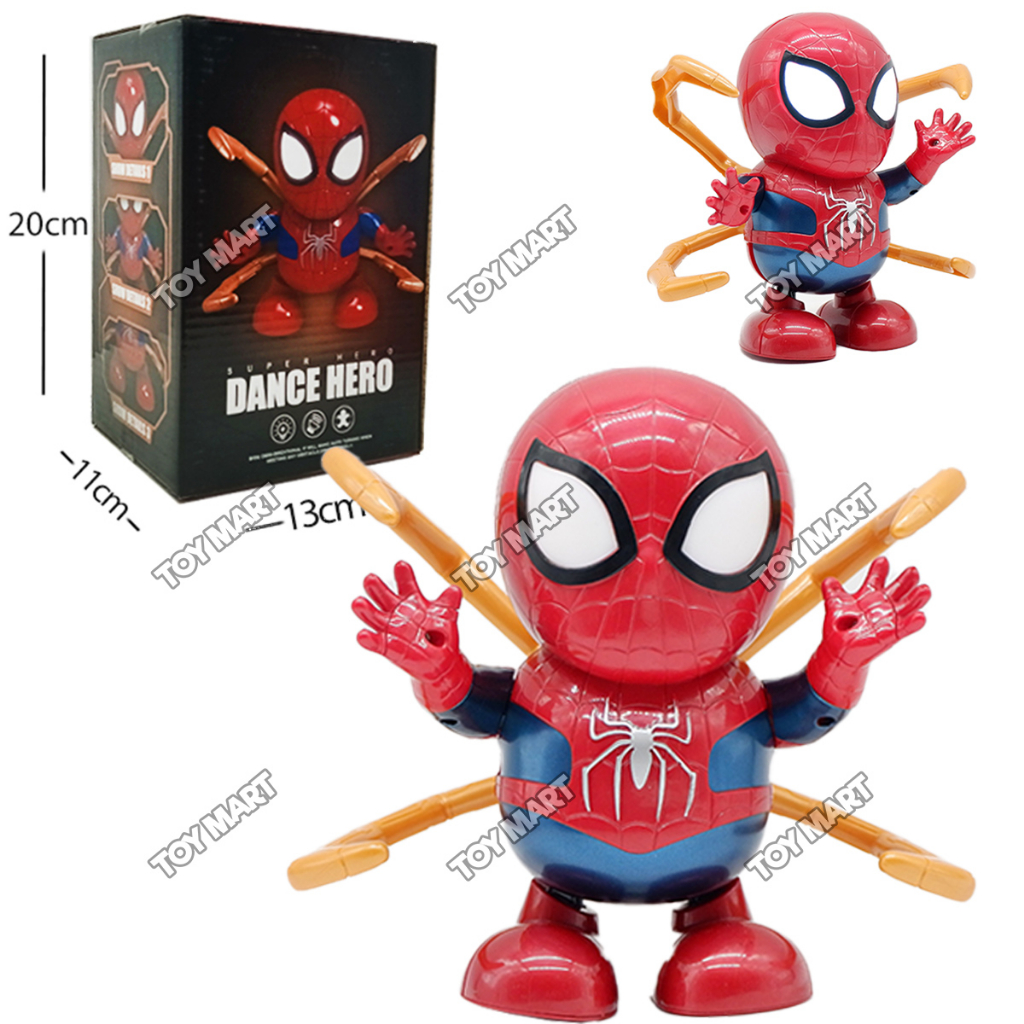 Dancing Hero Robot Toys for Kids, Walking Dancing Electronic Toy with ...