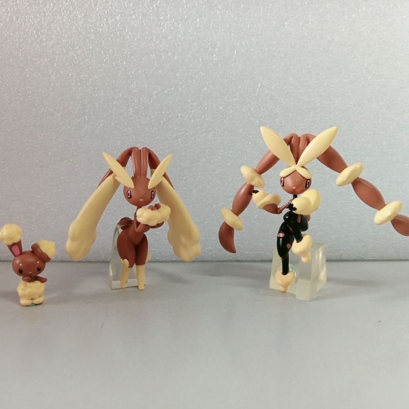 Pokemon Buneary and Mega Lopunny 1/20 | Shopee Philippines
