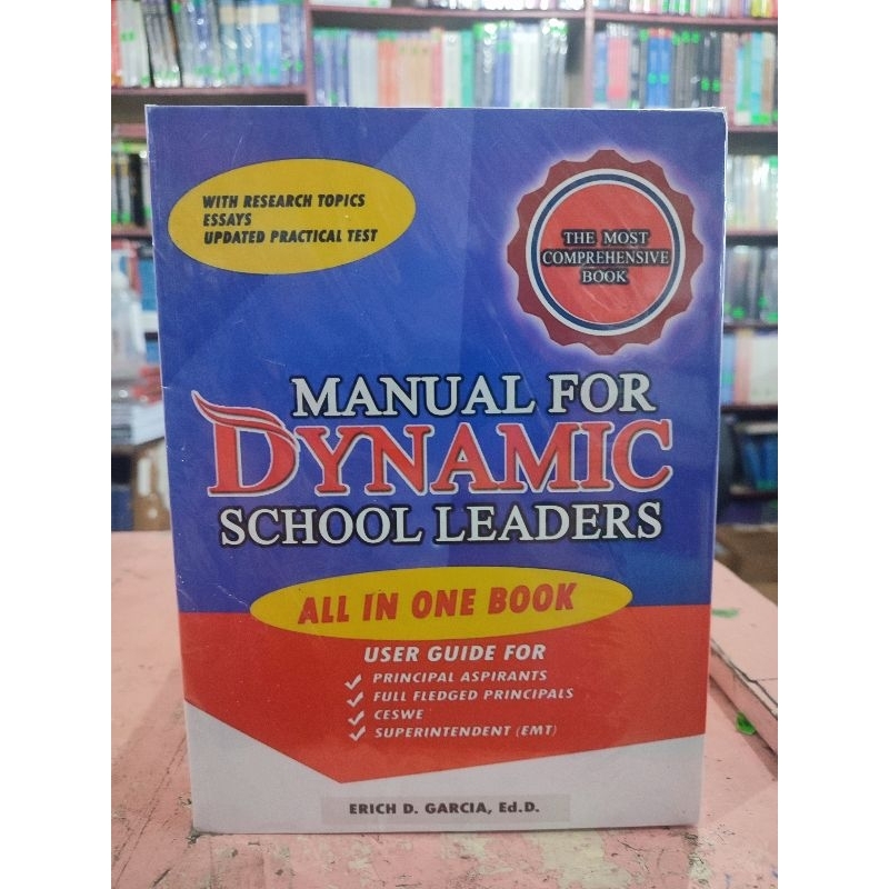 Manual for Dynamic School Leaders(Principal/Superintendent Reviewer) by ...