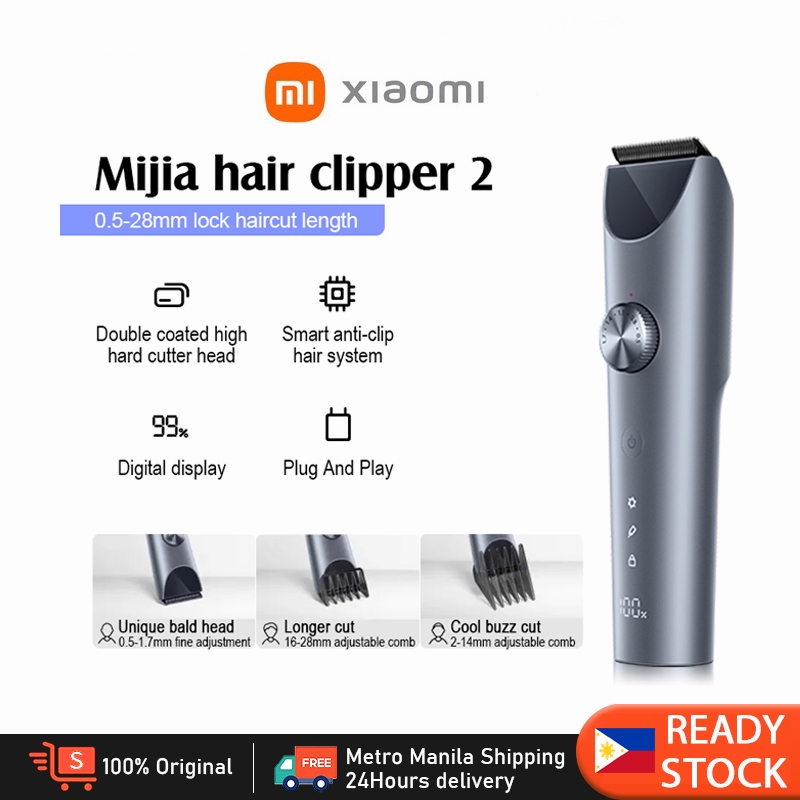 Xiaomi Mijia Hair Clipper 2 Electric Hair Trimmer Men Haircut Shaver ...