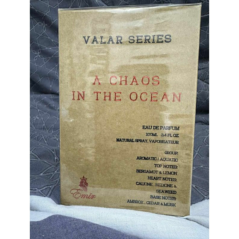 A chaos in the ocean by emir Valar series | Shopee Philippines