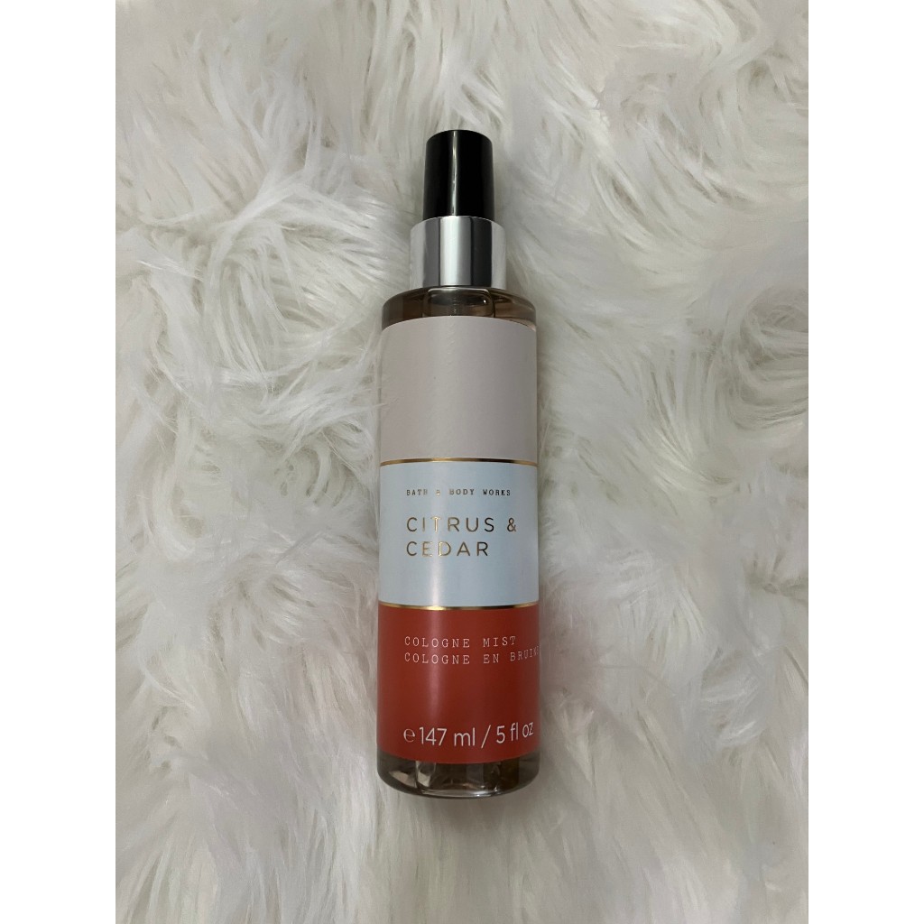 Bath & Body Works Men's Citrus & Cedar Cologne Mist | Shopee Philippines
