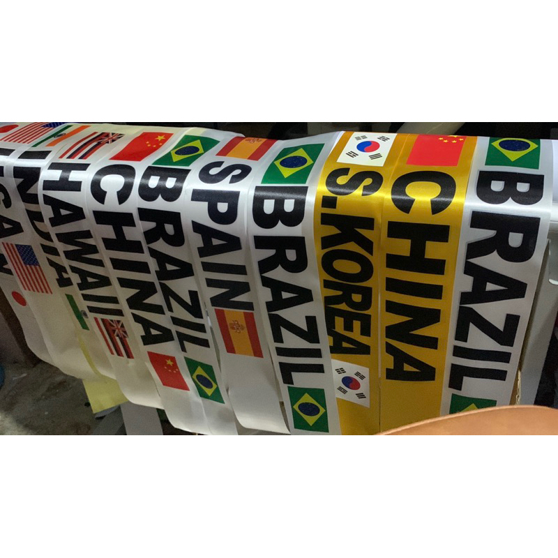 Sash for UNITED NATIONS with flaglet (kids edition) please read ...