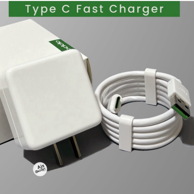Original Type-C & Micro Fast Charger With USB 5A Cable for Oppo Reno ...