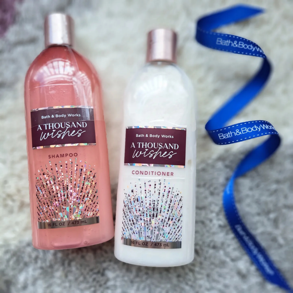 Original Bath & Body Works USA A Thousand Wishes Hair Shampoo and ...