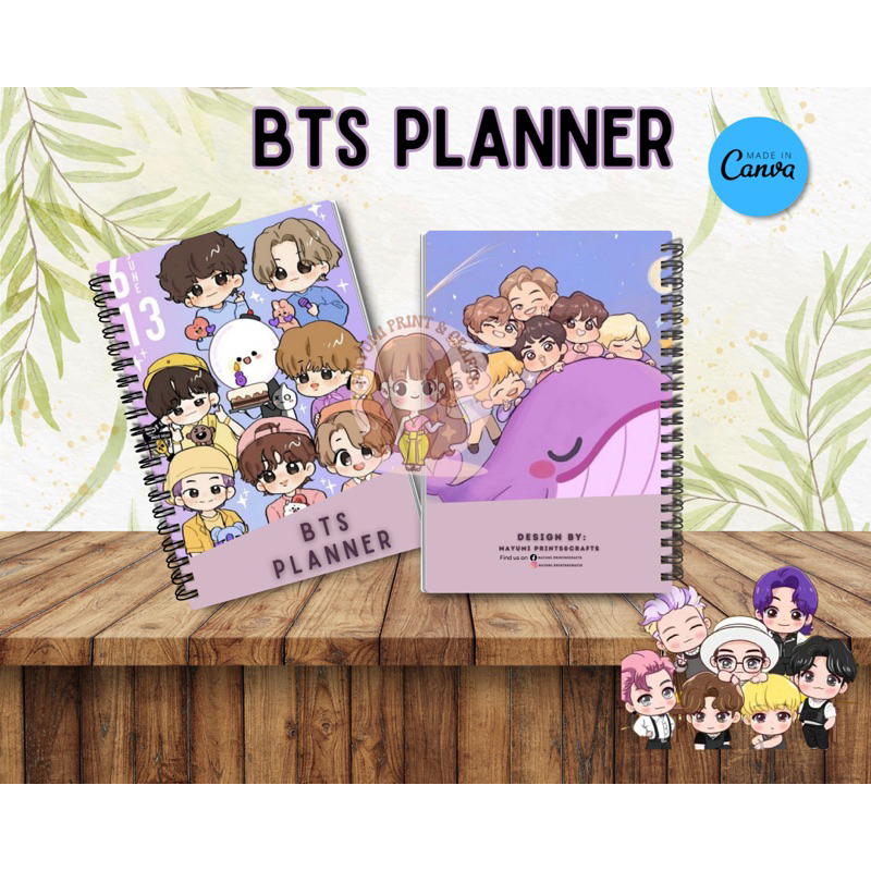 2024 BTS PLANNER (CHIBI) | Shopee Philippines