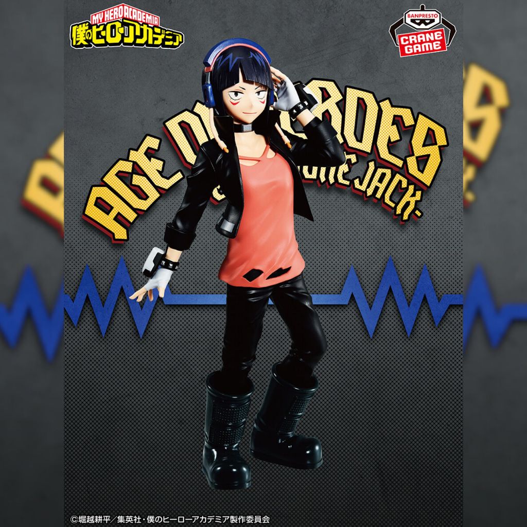 EARPHONE JACK My Hero Academia Age of Heroes Kyoka Jiro Figure [New ...