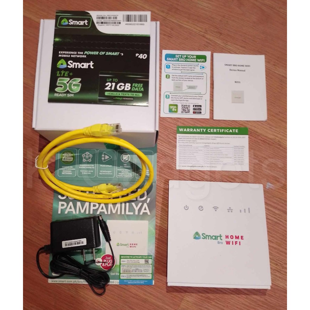 Model: Bootseven R051 , SMARTBRO Home Prepaid Wifi (CAT4) // OPENLINE ...
