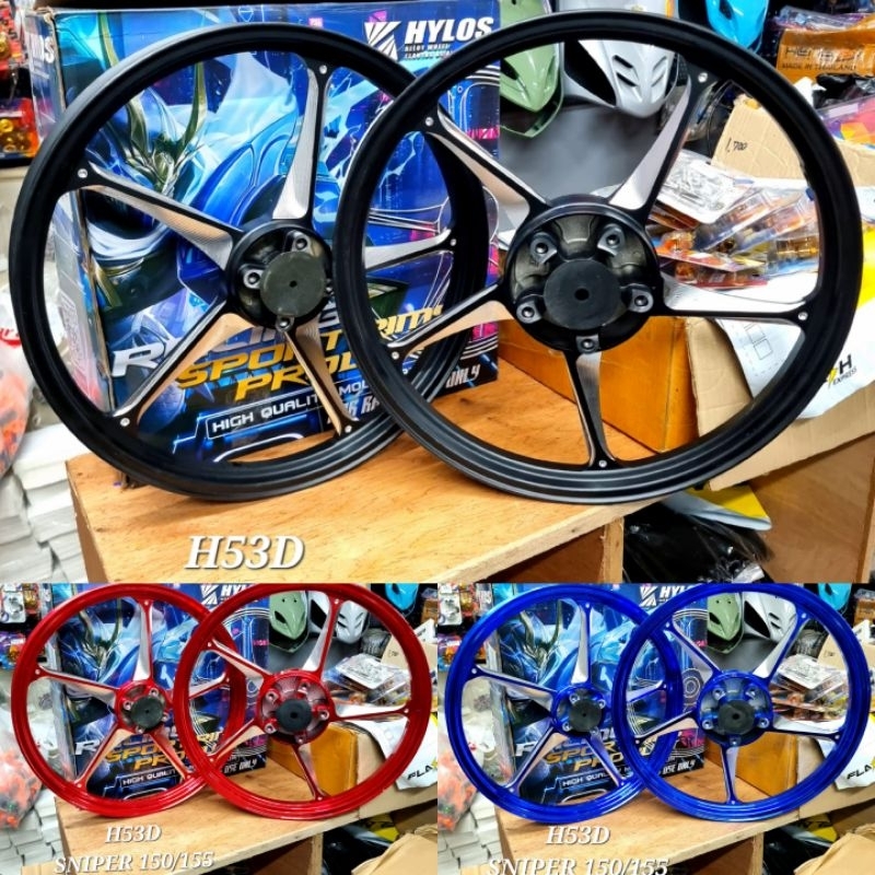 ☑️HYLOS MAGS H53D SNIPER 150/155 BLACL, RED, BLUE | Shopee Philippines