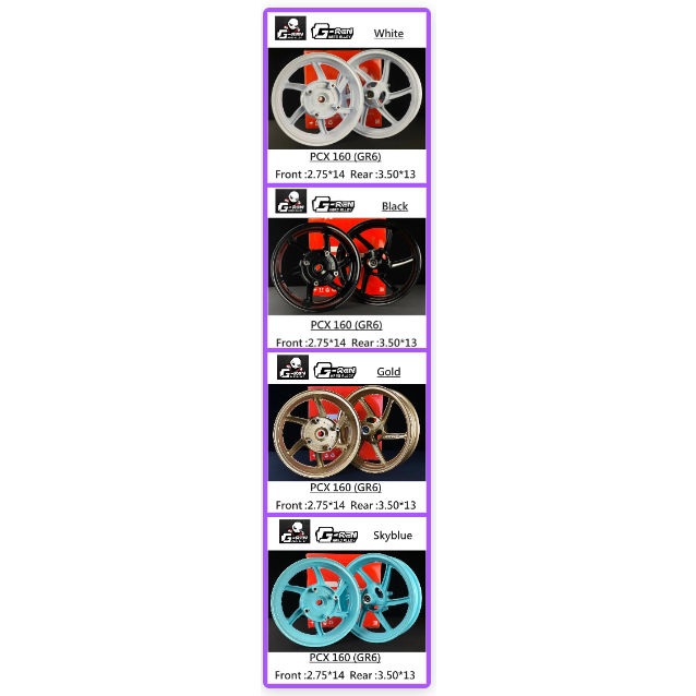 G-Ren Mags GR6 For PCX 160 (Made In Thailand) | Shopee Philippines