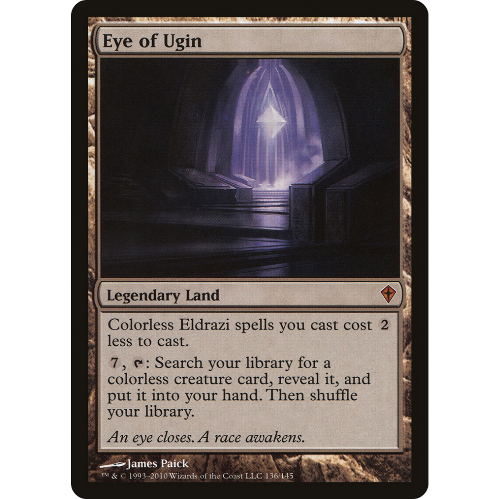 Eye of Ugin wwk-136 MTG Top Ratings Proxy Card MTG Proxy | Shopee ...