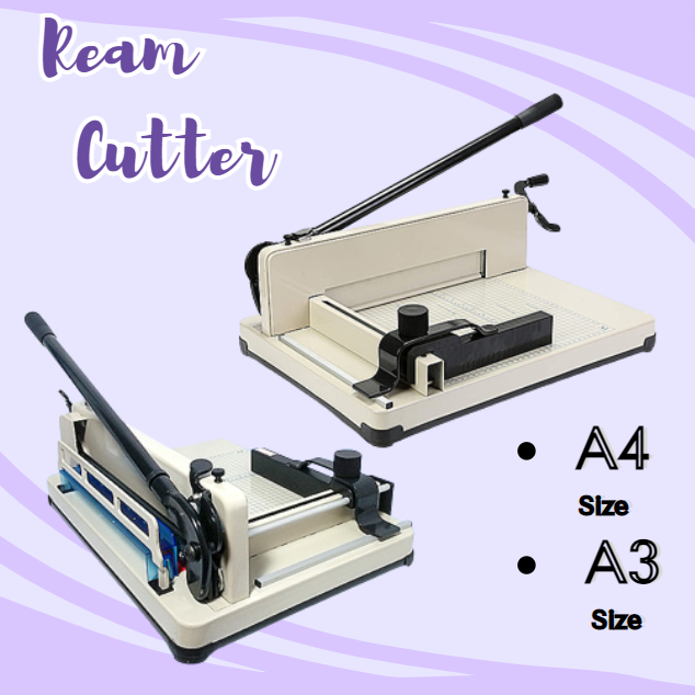 QUAFF Ream Cutter / Paper Cutter A4 / A3 Heavy Duty | Shopee Philippines