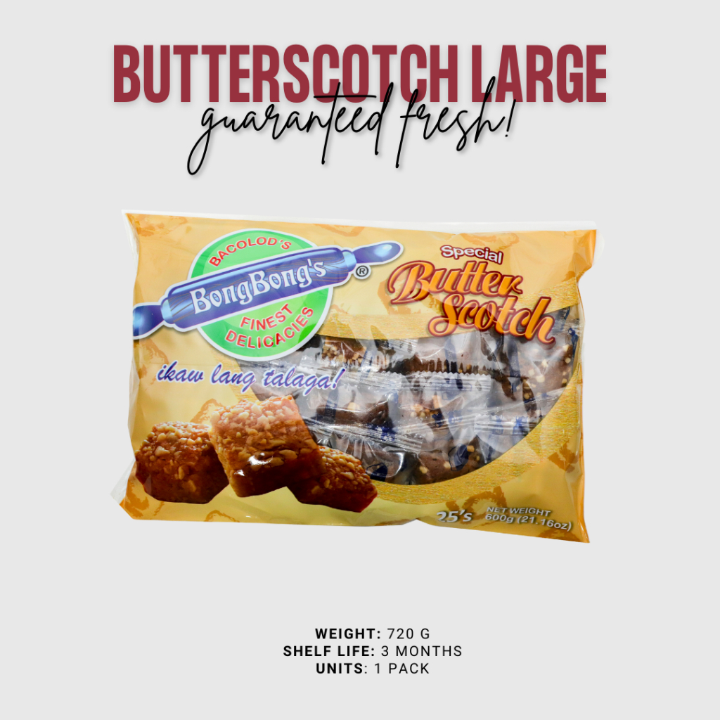 BongBong's Butterscotch Large Pack | Shopee Philippines