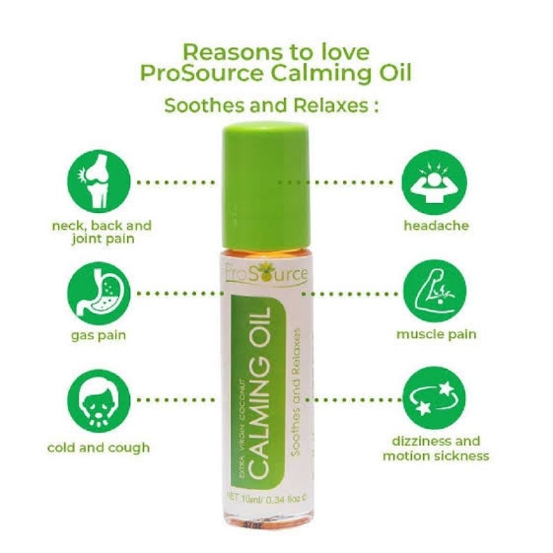 Calming Oil |All natural stress relief |Prosource Virgin Coconut Oil ...