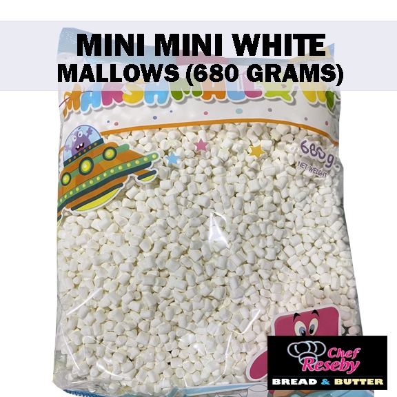 Mini Mini White Marshmallows 680Grams Cupcake Toppers Cookie Ice Cream ...