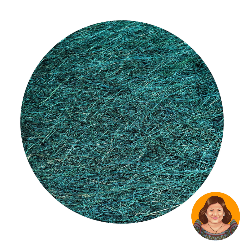 TIYA NATY 5-Yard Abaca Scrunch Mat Sinamay Design Backdrop DIY Flower ...