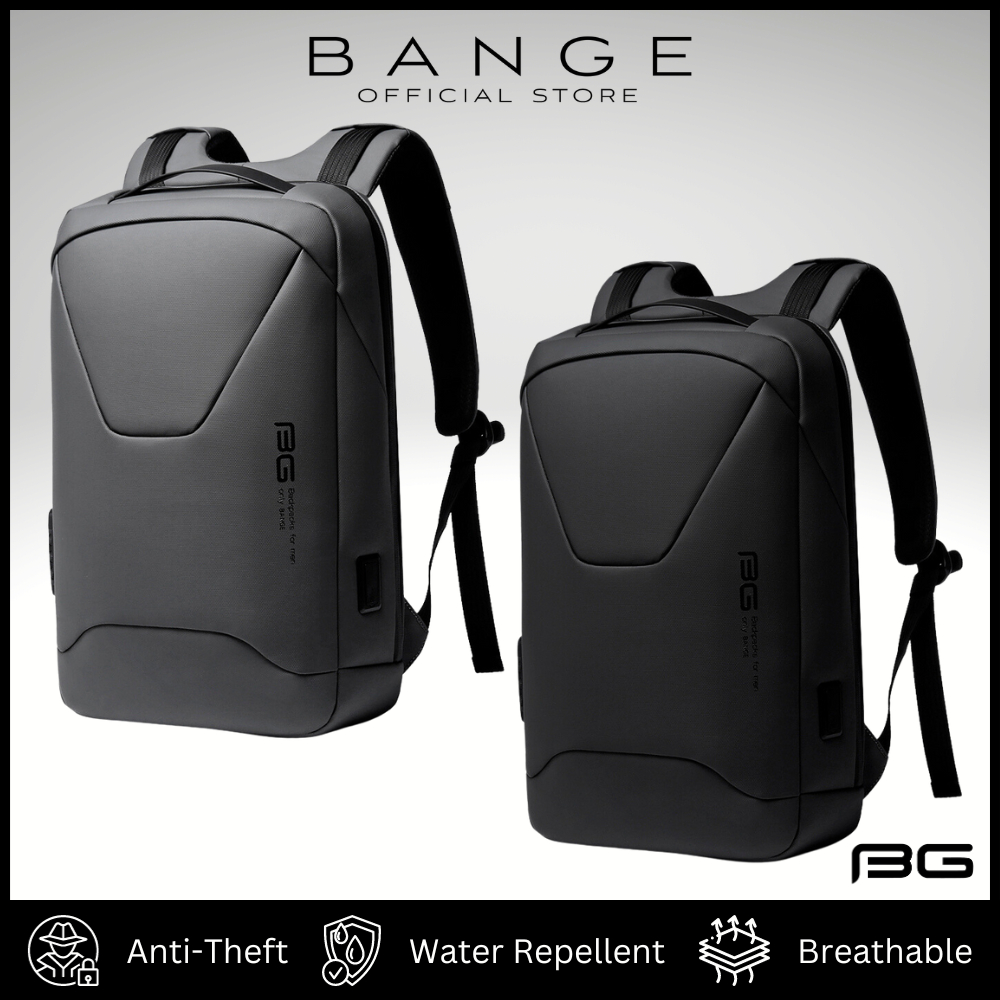 22188 BANGE Premium Quality Bag Backpack Anti Theft Water Repellent ...