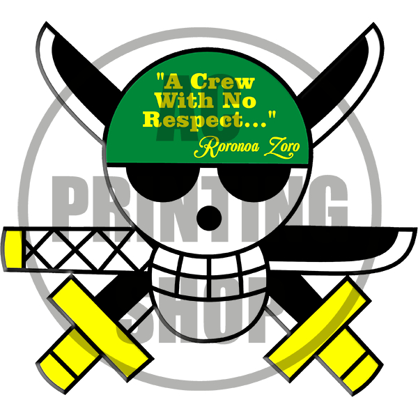 ZORO BIG SIZE WATERPROOF STICKERS LAMINATED | Shopee Philippines