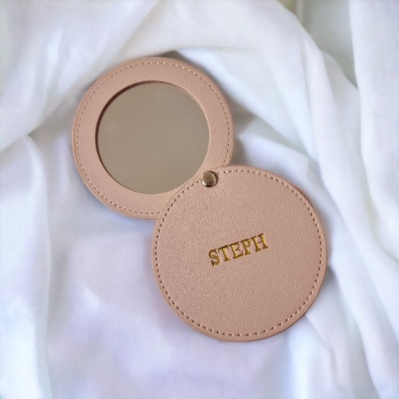 Personalized Pocket Mirror, Gift for her, Minimalist | Shopee Philippines