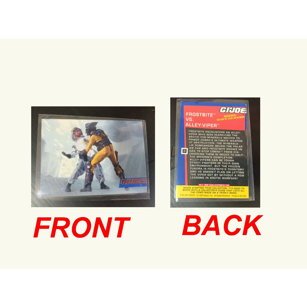 GI Joe Cards - price per piece (choose) | Shopee Philippines