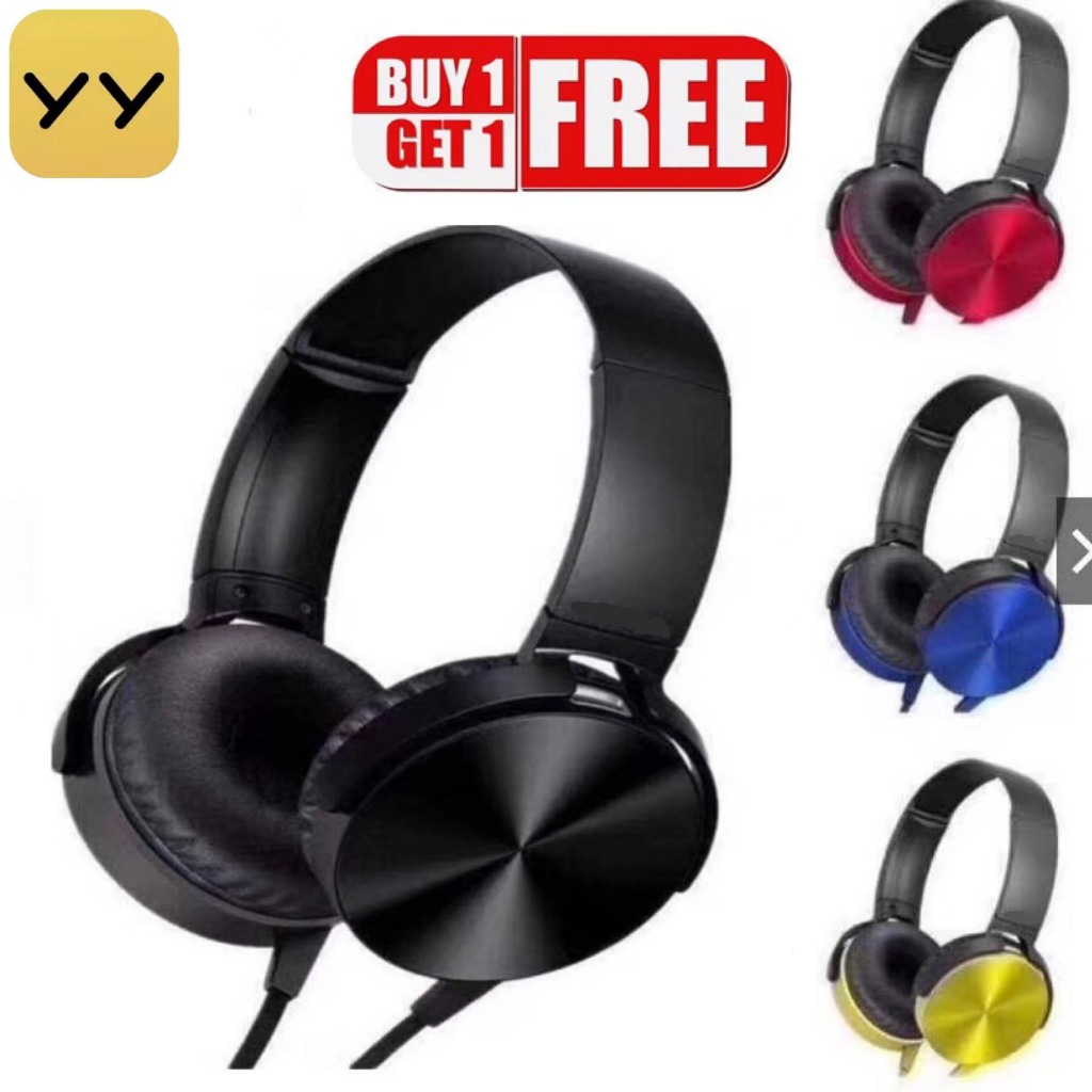 BUY ONE TAKE ONE XB450AP High Quality Stereo Headset With Microphone ...