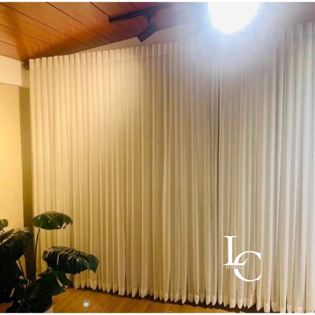 11ft to 20ft - Linen / Sheer (Glass Curtain) | Shopee Philippines