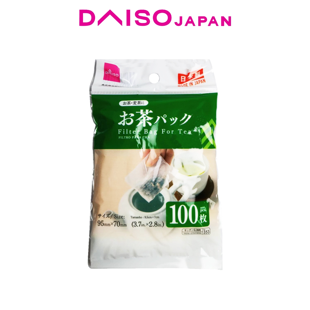 Daiso Filter Bag for Tea (100 pieces) | Shopee Philippines