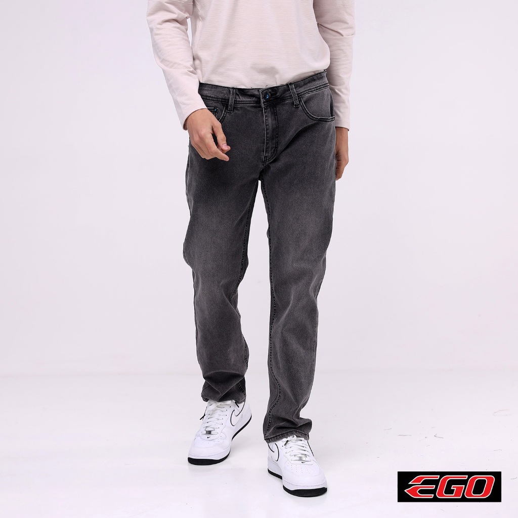 Ego Denim Long Pants Slim Tapered Fit Stretch ESB10-0225 | Shopee ...