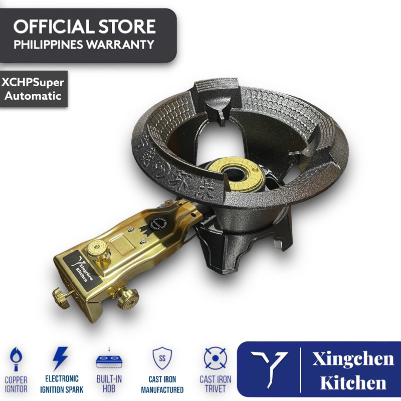 XIC-45 High Pressure WOK Burner LPG Gas Stove Single Burner Restaurant ...