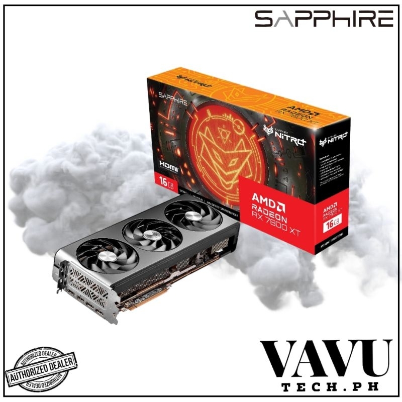 Sapphire NITRO+ AMD Radeon™ RX 7800 XT Gaming OC 16GB GDDR6 Video ...