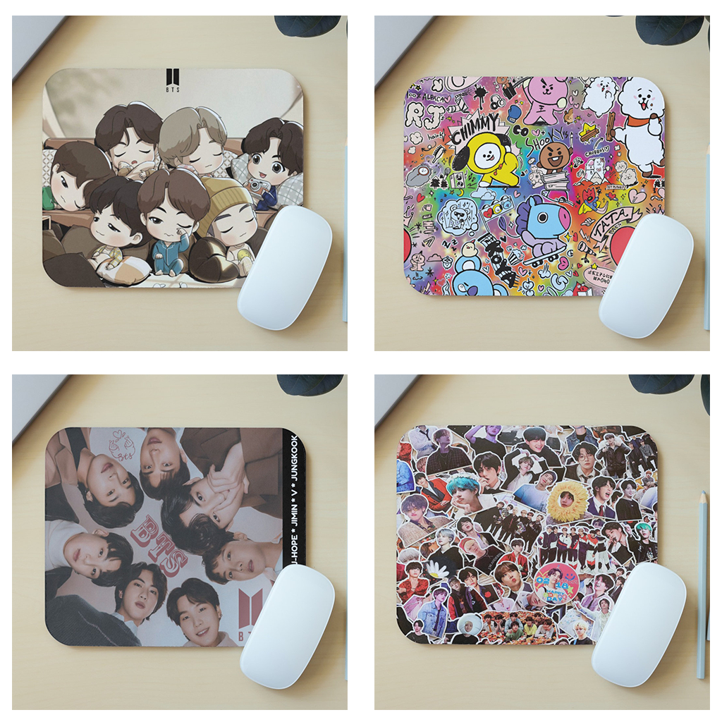 BTS Mouse Pad BTS ARMY - Chibi and Cutie Version | Shopee Philippines