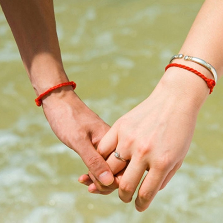 shopee Luck Red String Bracelet Tibetan Buddhist Prayer Handmade Yoga ...